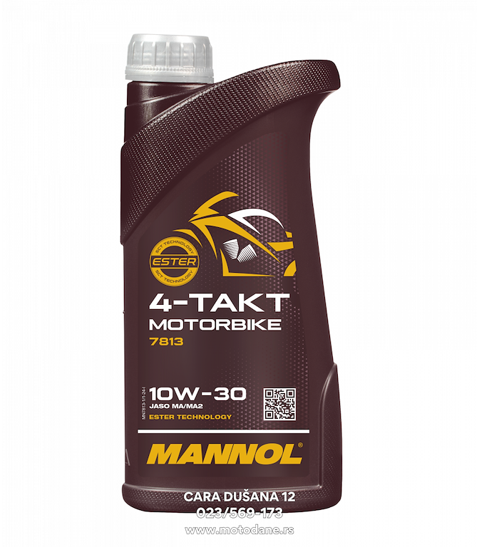 MANNOL Ulje za četvorotaktne motore sintetičko 10w30