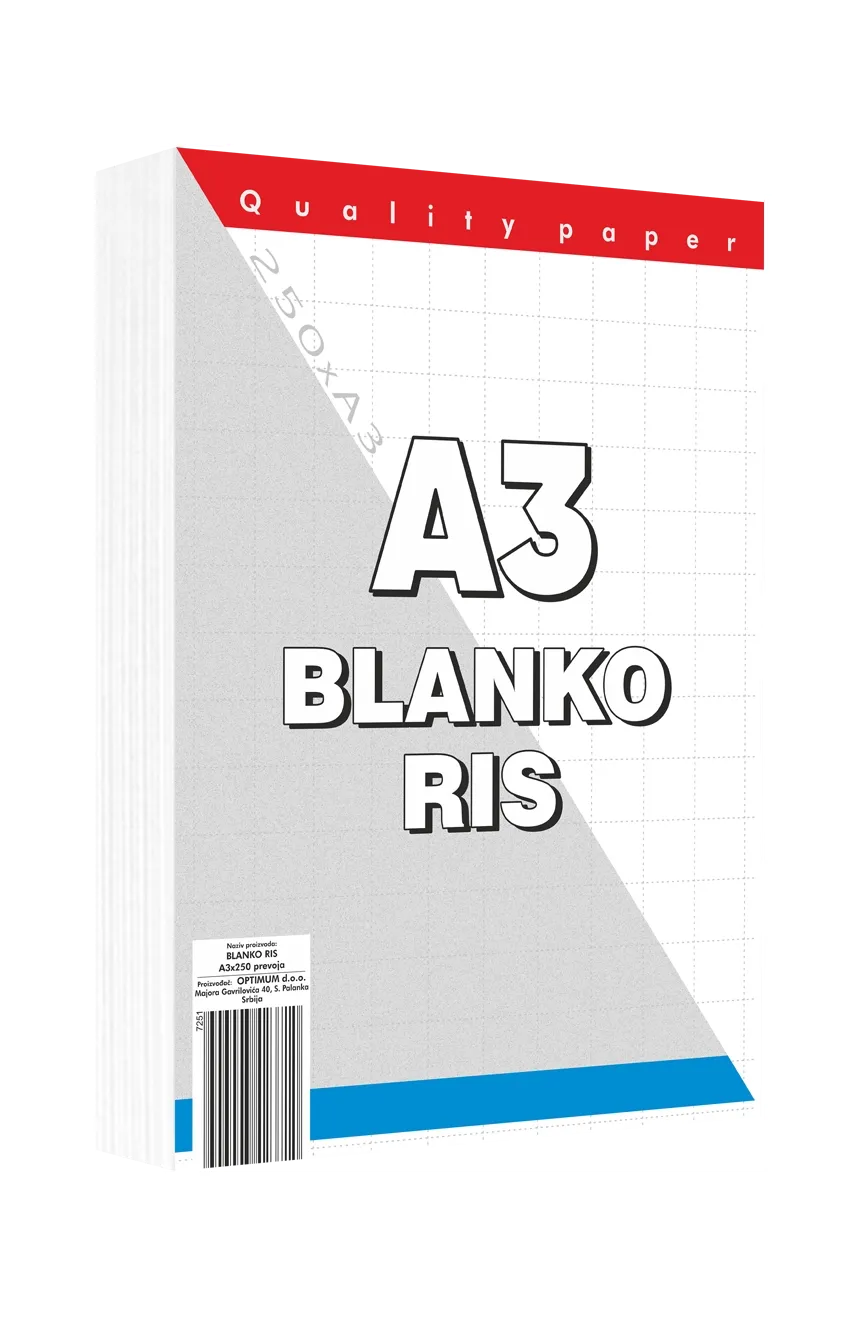 RIS BLANKO A3/250l OFSET 7251
