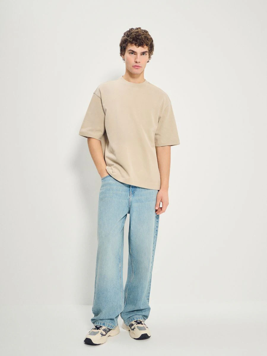 Baggy fit farmerke