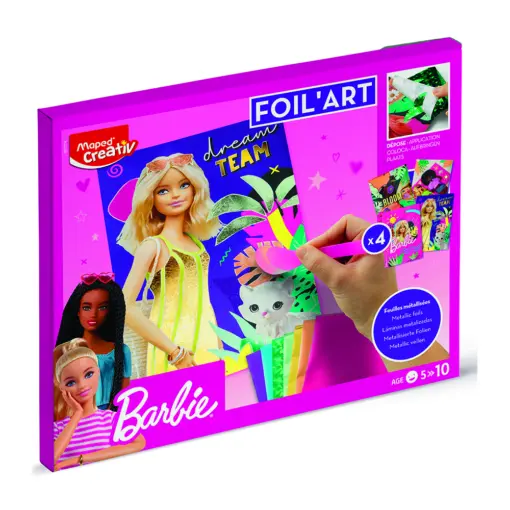 POKLON SET STIKERI MAPED BARBIE