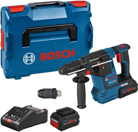Bosch GBH 18V-26 F sa dodatnim futerom ProCore 2x8,0 Ah akumulatorski elektro-pneumatski čekić / bušilica (061191000E)