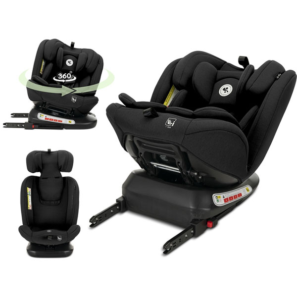 Auto Sedište za decu Capella i-Size Isofix (40-150cm) black Lorelli 10072142501
