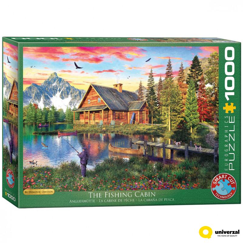 PUZZLE 1000 DELOVA 6000-5376 THE FISHING COTTAGE BY DAVISON