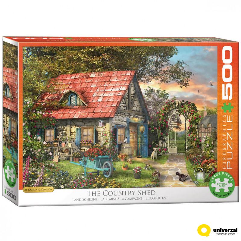PUZZLE 500 DELOVA 6500-0971 THE COUNTRY SHED