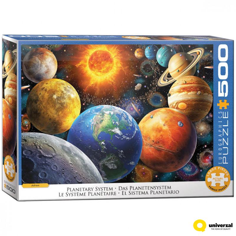 PUZZLE 500 DELOVA 6500-6007 PLANETARY SYSTEM BY ADRIAN