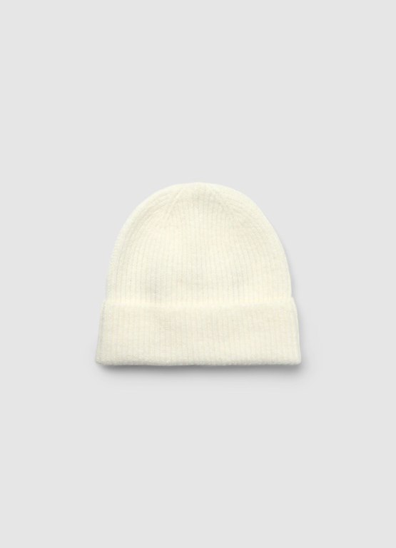 PLAIN RIBBED BEANIE BELA VUNA