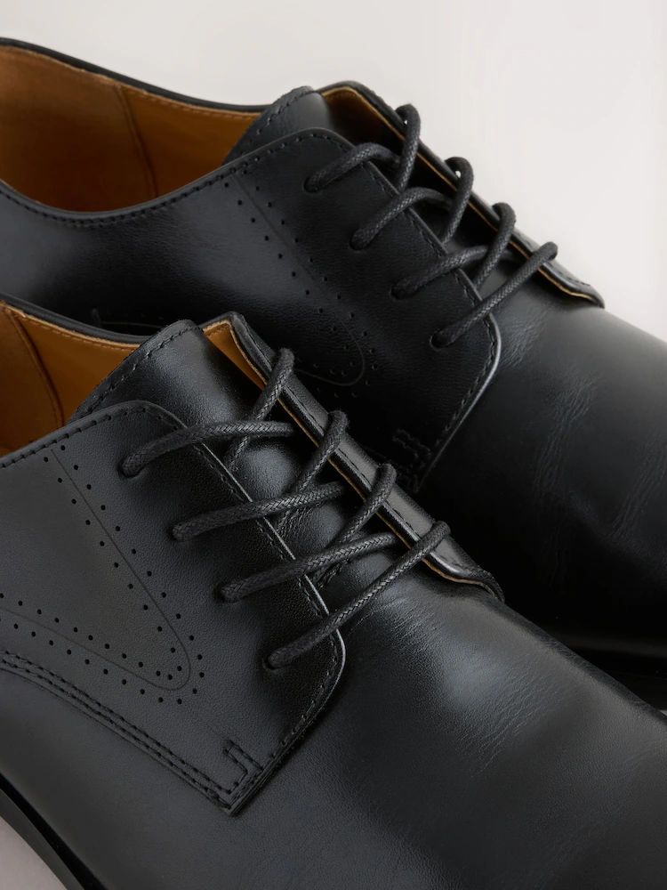 Crno - Kožne Derbi Cipele