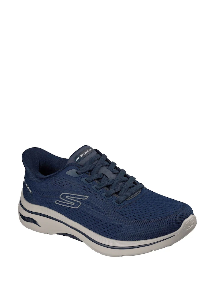 Plavo - Skechers GO Valk Arch Fit 2.0 Perci treneri