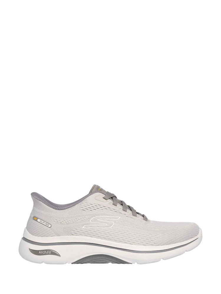 Smeđa - Skechers GO Valk Arch Fit 2.0 Perci treneri