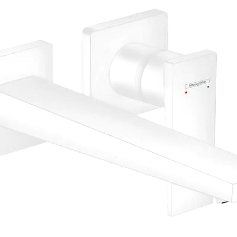Metropol zidna slavina izliv 22,5cm matt white Hansgrohe