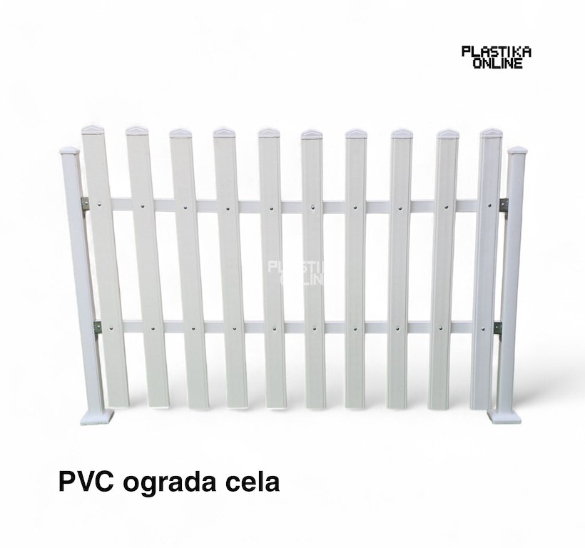 PVC ograda komplet cela 1m visine, 1m dužine