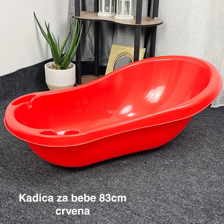 Kadica za bebe 83cm crvena