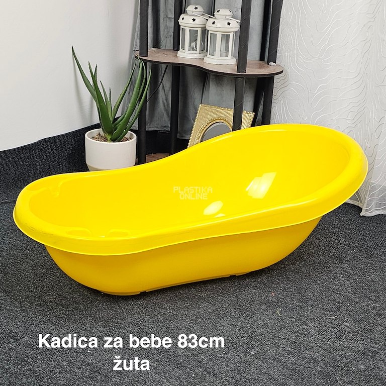 Kadica za bebe 83cm žuta