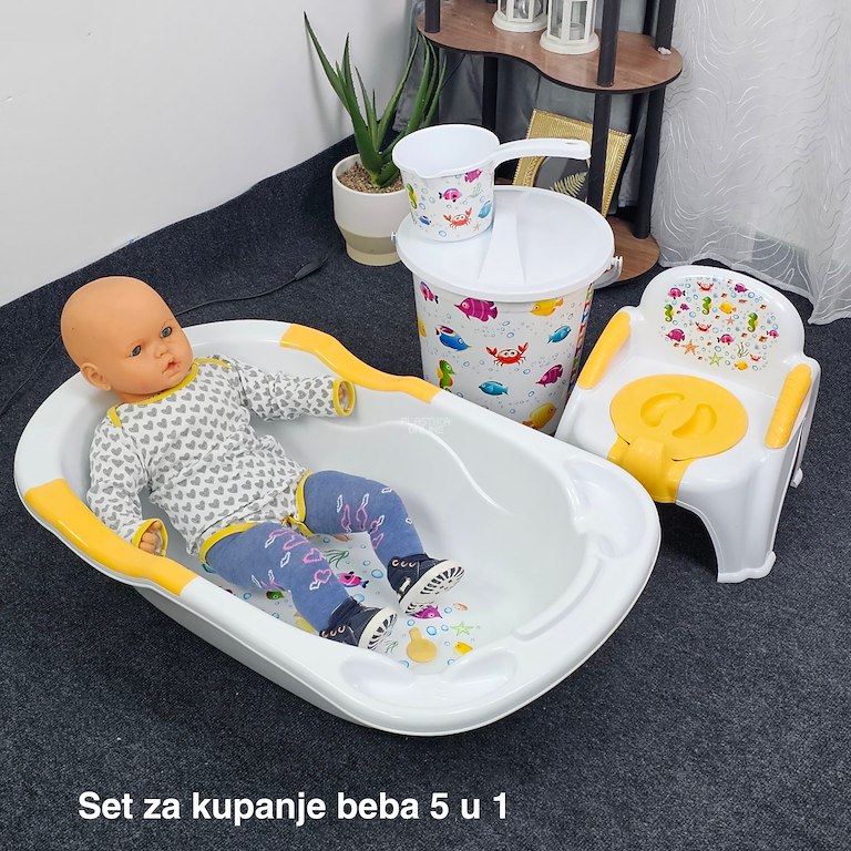 Set za kupanje beba CM700 beli