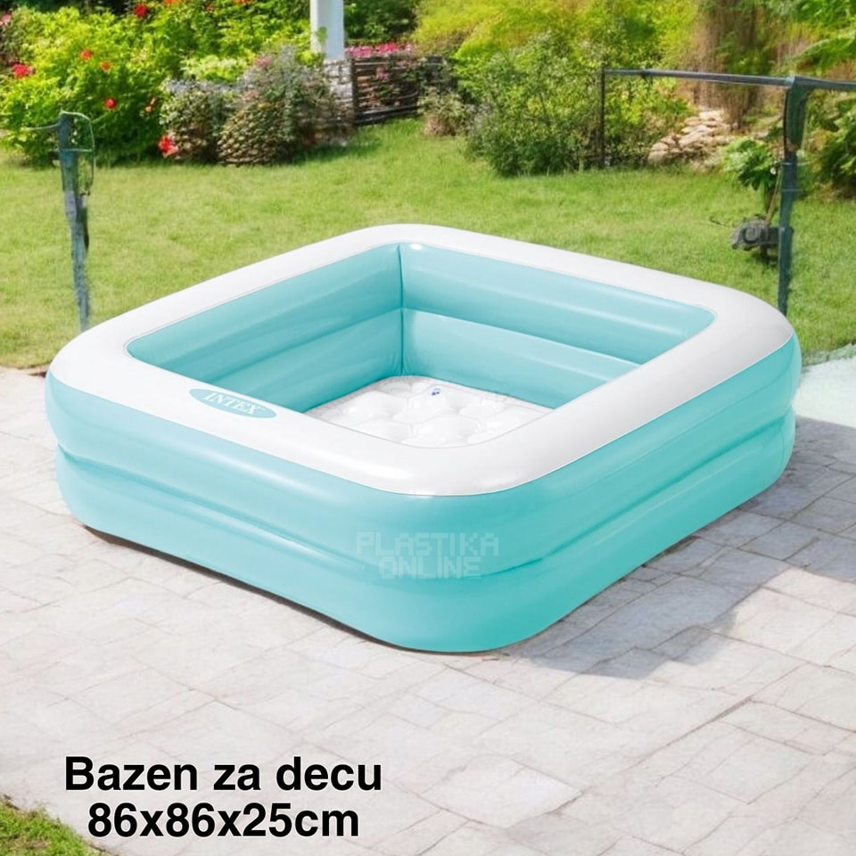 Bazen za decu 86 x 86 x 25 cm
