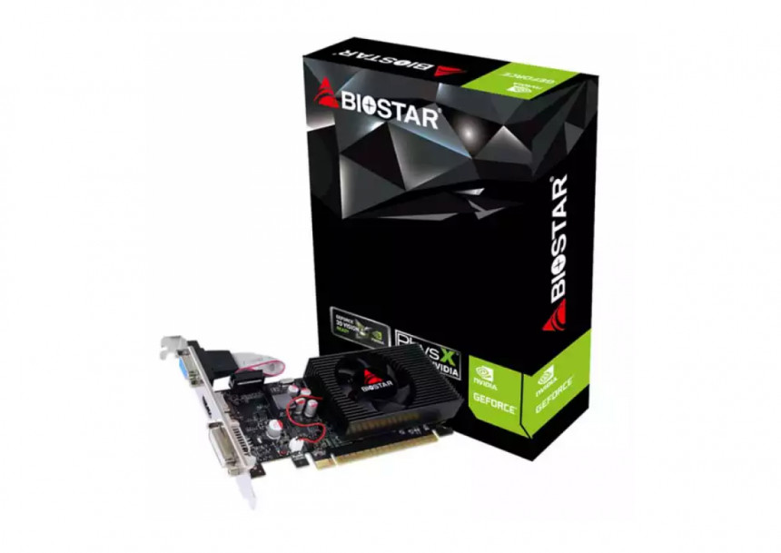 Graficka karta Biostar GT730 2GB GDDR3 128 bit DVI/VGA/HDMI