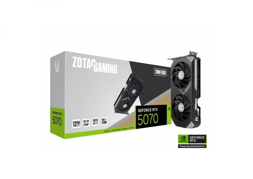 Grafička karta Zotac Gaming Geforce RTX 5070 Twin Edge 12GB DDR7 192 bit 3xDP/HDMI