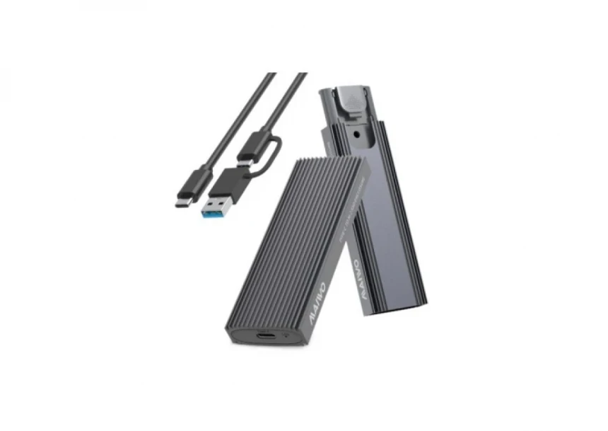 Externo kućište za M.2 NVME/SATA 3.2 Tip C/USB A Maiwo K1691P