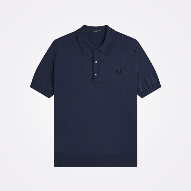 Fred Perry Supima® Cotton Knitted Shirt