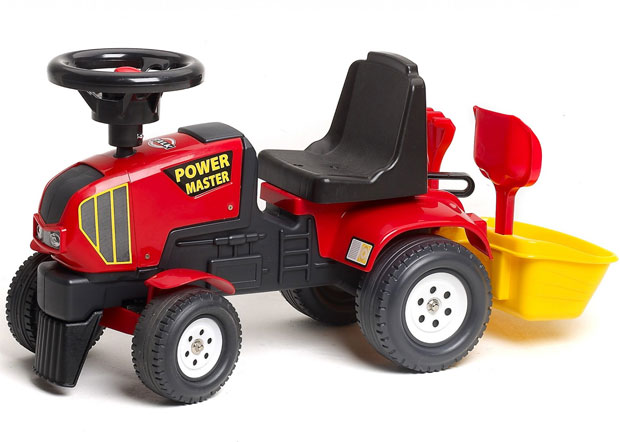 Falk Toys Dečji traktor sa korpom Guralica 1013A