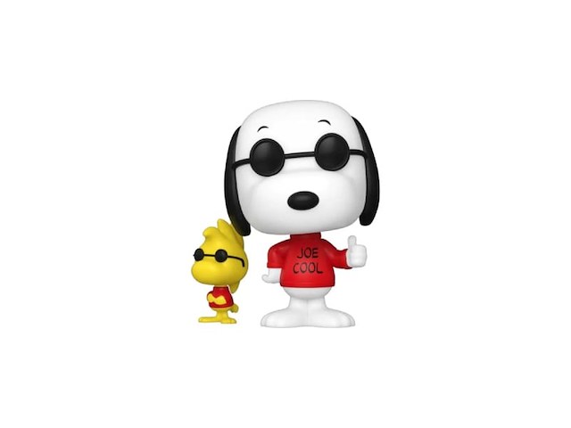 Funko POP! And Buddy figurica - Peanuts, Joe Cool with Woodstock