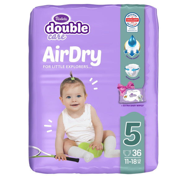 Violeta pelene double care air dry 5 junior 36kom