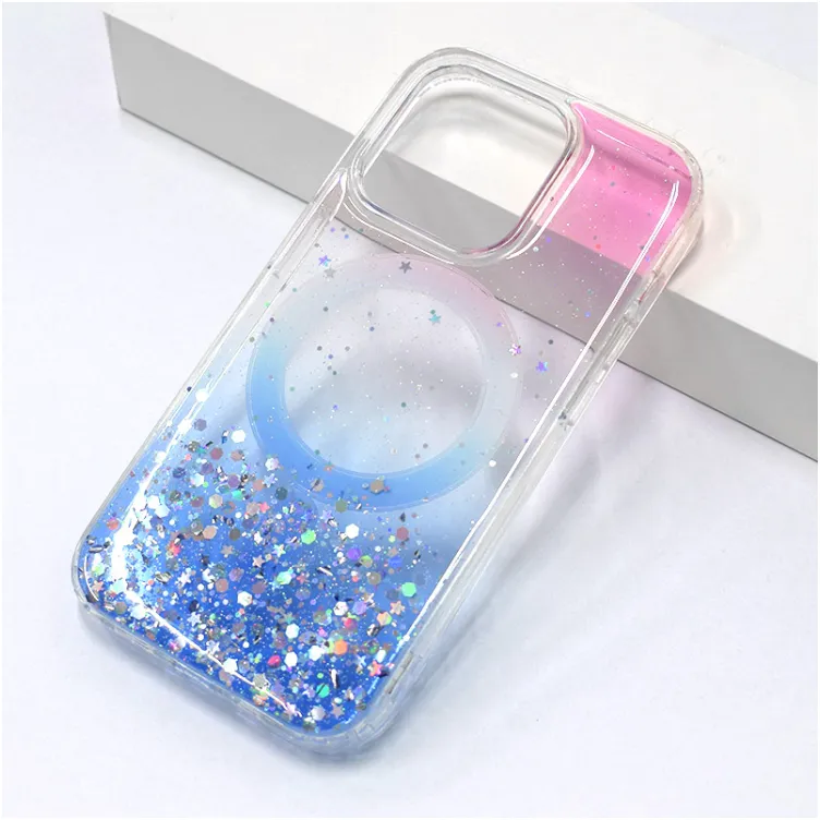 Maska Mag Case Sparkly za iPhone 15 Pro Tip2.