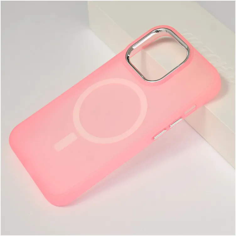 Maska Colorful Mag Case za iPhone 14 Pro roze.