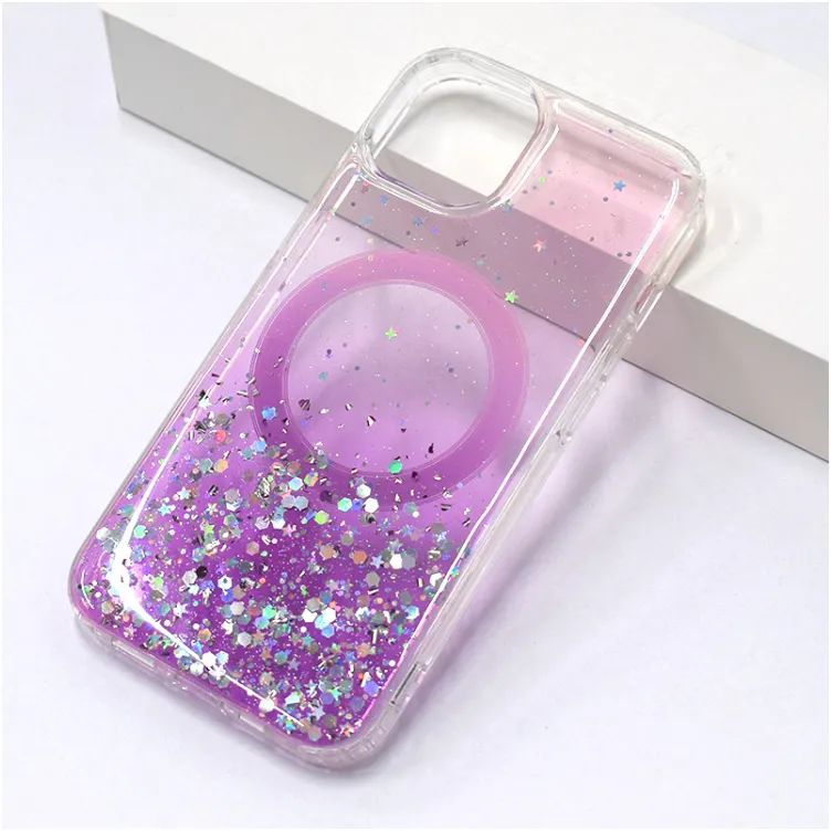 Maska Mag Case Sparkly za iPhone 14 Tip3.
