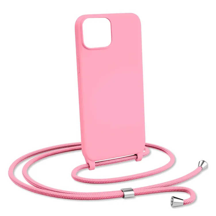 Maska String za iPhone 14 roze.