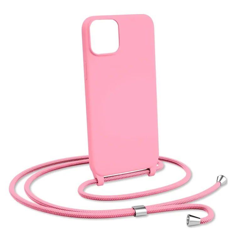 Maska String za iPhone 12/ 12 Pro roze,.