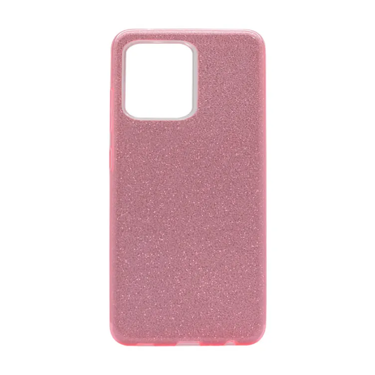 Maska Crystal Dust za Xiaomi Redmi 12C roze.