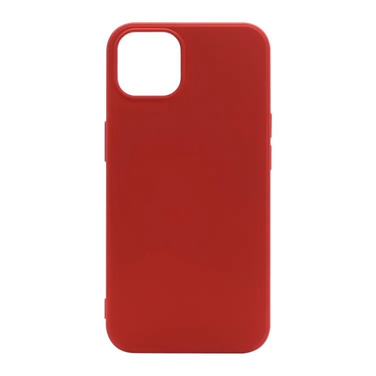 Maska Soft Gel Silicone za iPhone 14 Plus crvena.