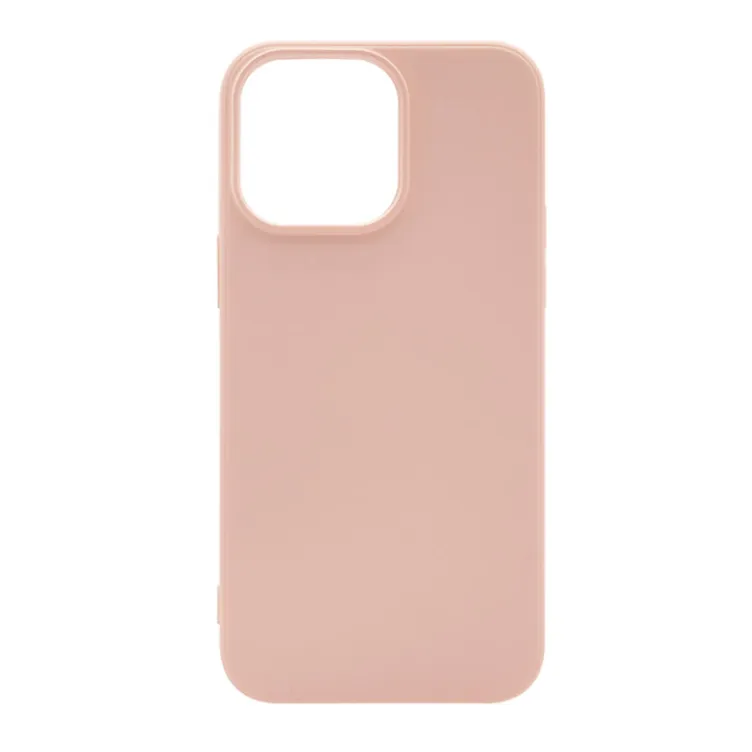 Maska Soft Gel Silicone za iPhone 14 Pro sand pink
