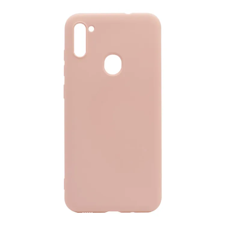 Maska Soft Gel Silicone za Samsung A11/ A115F sand pink