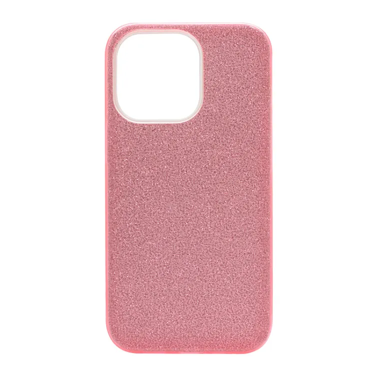 Maska Crystal Dust za iPhone 13 Pro pink.