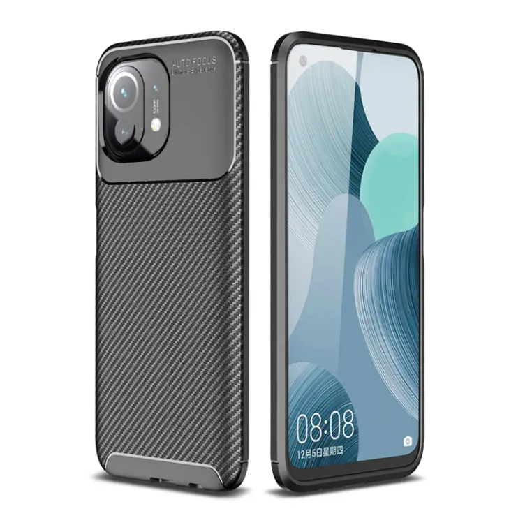 Maska Carbon Defender za Xiaomi Mi 11 crna