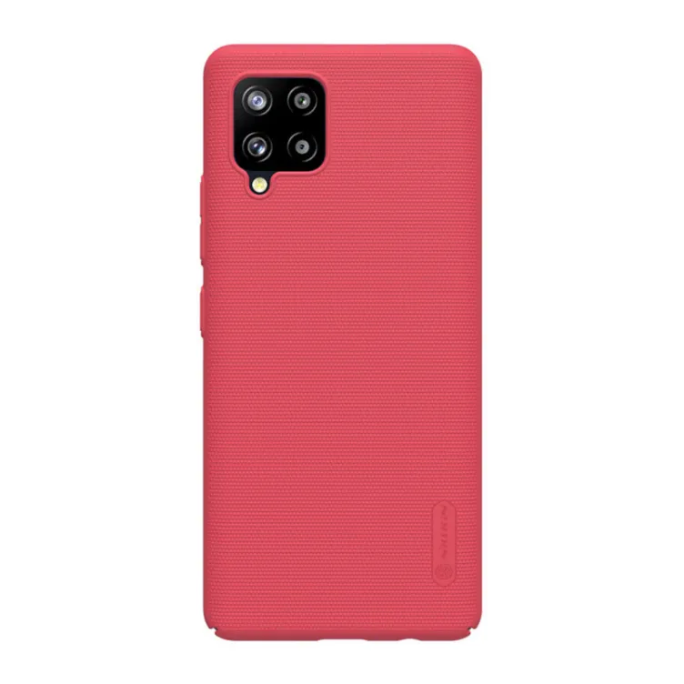 Maska Nillkin Super Frosted Shield za Samsung A42 crvena