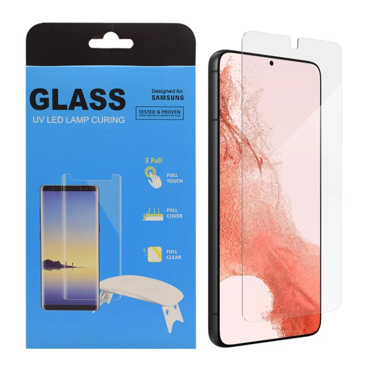 Zastitno staklo UV Glue Full Cover za Samsung S22 Plus/ S906B