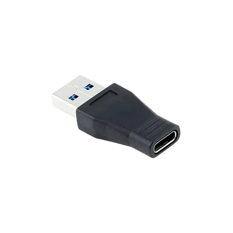 Adapter USB muski na Type-C zenski crni