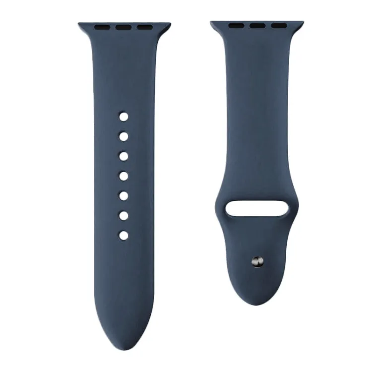 Narukvica za Apple Watch Silicone Strap blue/ gray S/ M 42/ 44/ 45 mm