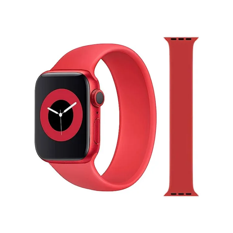 Narukvica za Apple Watch Solo Loop red L 42/ 44/ 45/ 49 mm