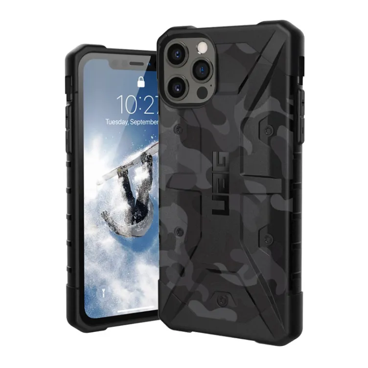 Maska UAG Pathfinder Camo za iPhone 12 Pro Max crna