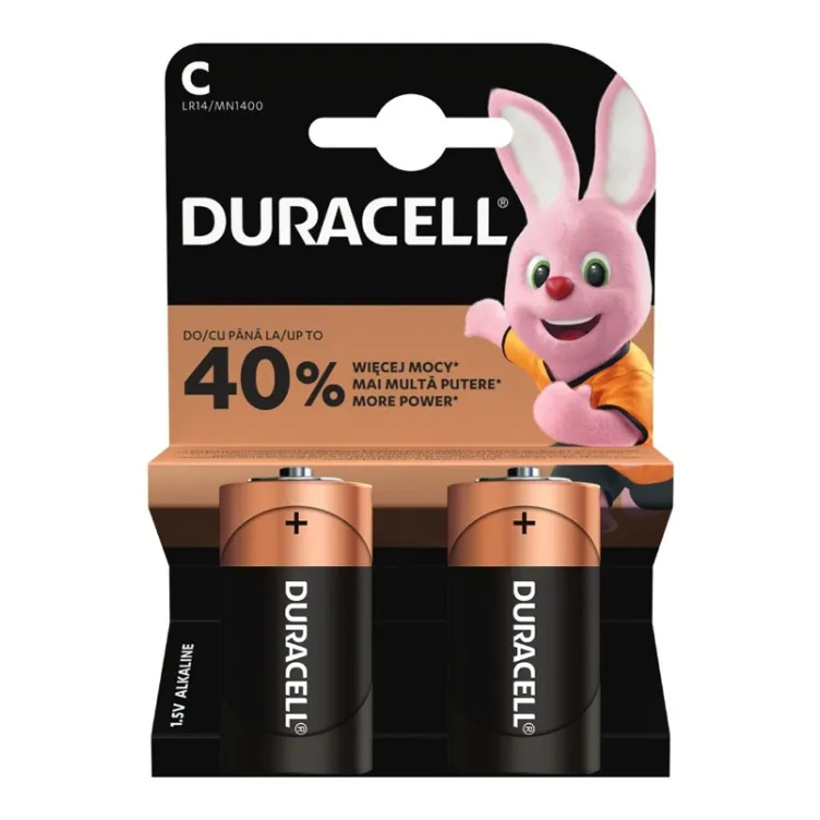 Duracell BASIC LR14 1/ 2 1.5V alkalna baterija pakovanje 2 kom