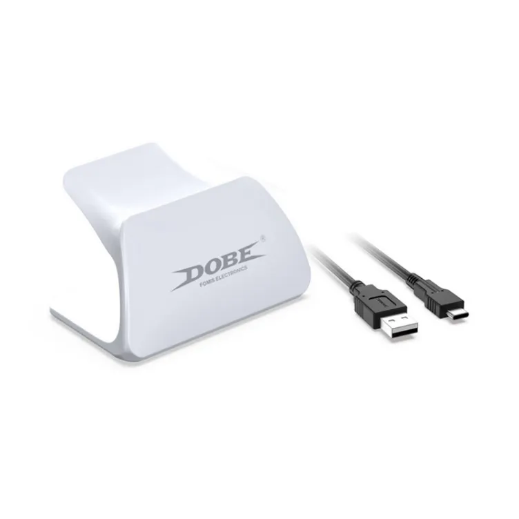 Dobe TP5-0537B stalak za punjenje PS5 kontolera beli