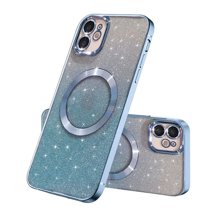 Maska Mag Case Electroplated za iPhone 11 plava
