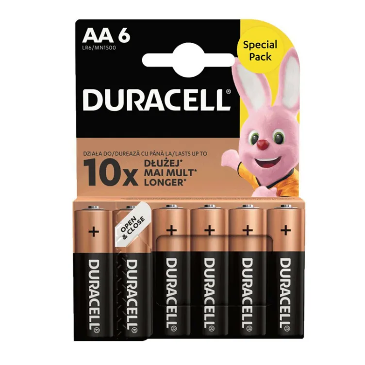 Duracell BASIC LR6 1/ 6 1.5V alkalna baterija PAKOVANJE 6kom