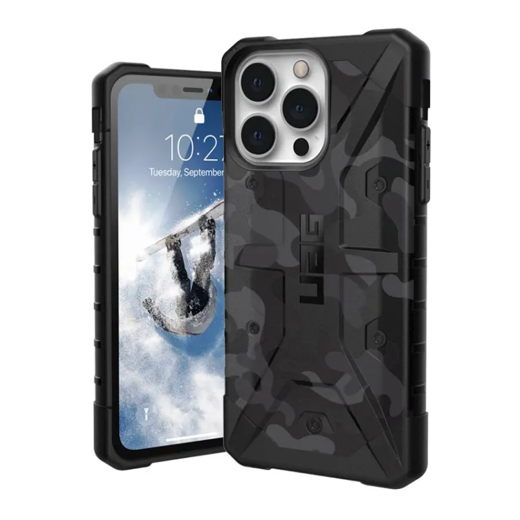 Maska UAG Pathfinder Camo za iPhone 13 Pro crna
