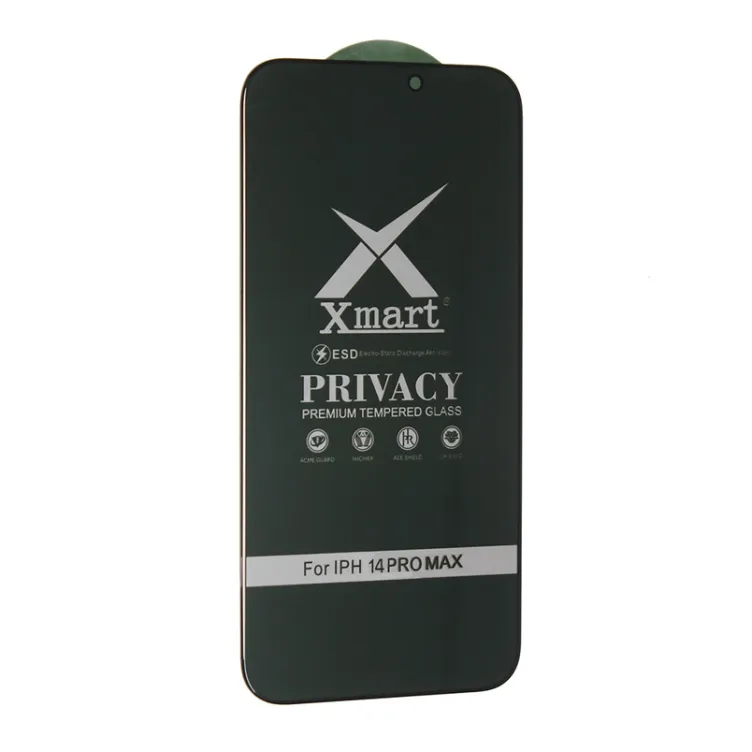 Zastitno staklo XMART 9D Privacy za iPhone 14 Pro Max
