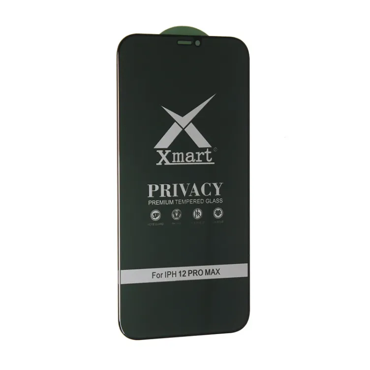 Zastitno staklo XMART 9D Privacy za iPhone 12 Pro Max